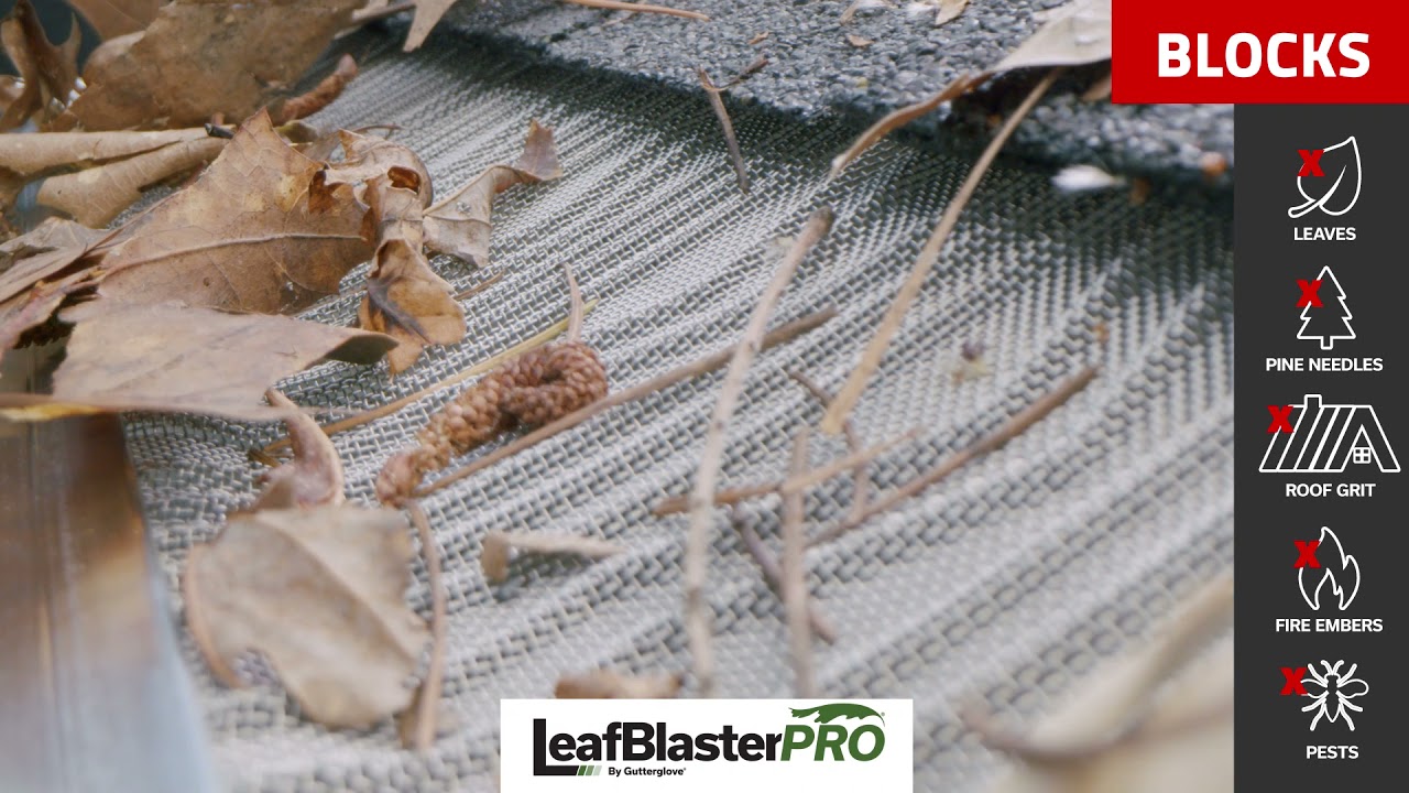 LeafBlaster Pro® The Nation’s Most Trusted Gutter Guards.® - YouTube