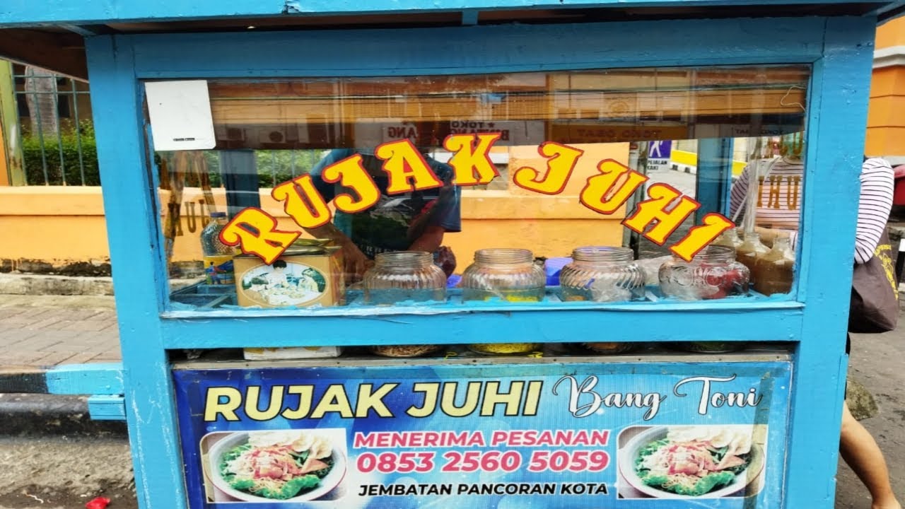 Jajan Rujak Juhi di Glodok - YouTube
