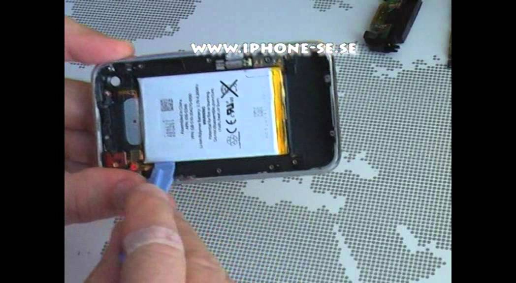 iPhone 3G Byte av baksida | Replace iPhone 3G Back Case - YouTube