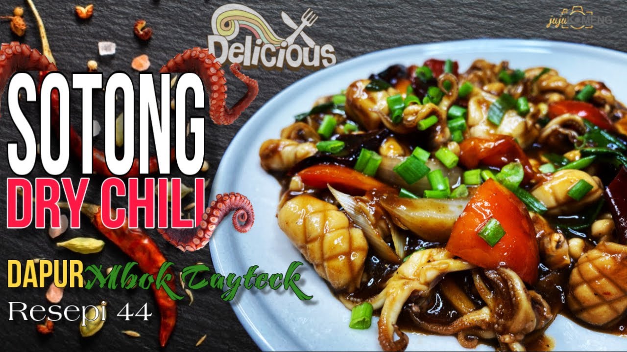 Sotong Dry Chili | Resepi Mbok Tayteck Ep44 - YouTube