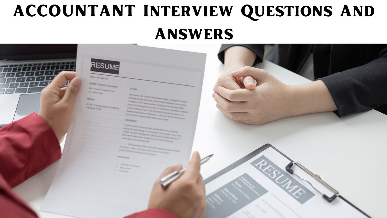 Basic Account / Finance Interview Questions and Answers Part 2 in ...