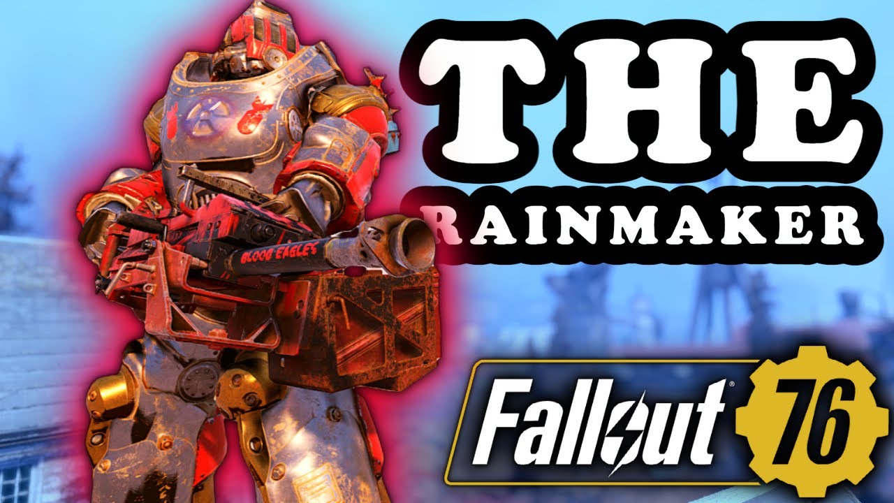 RAINMAKER The King of Battle: Ultimate Nuka Launcher Demolition Expert Build Insane DPS ...