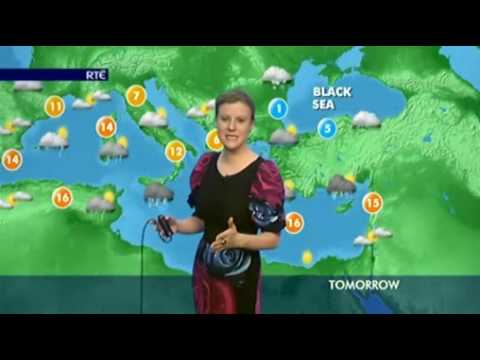 Nuala Carey RTE Weather - YouTube