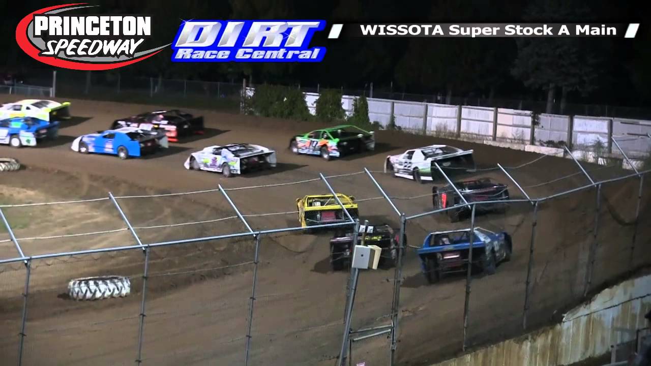 Princeton Speedway 9 19 14 WISSOTA Super Stock Races - YouTube