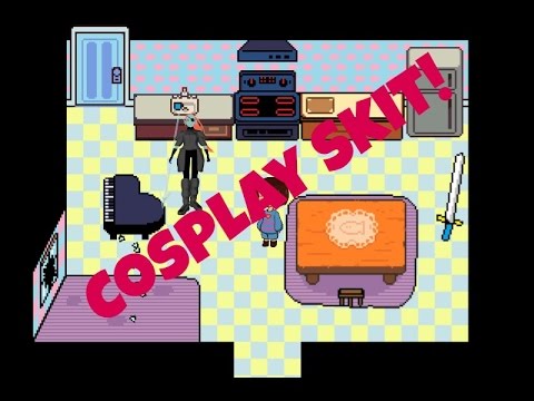 Undyne's Room | Undertale Cosplay Skit - YouTube