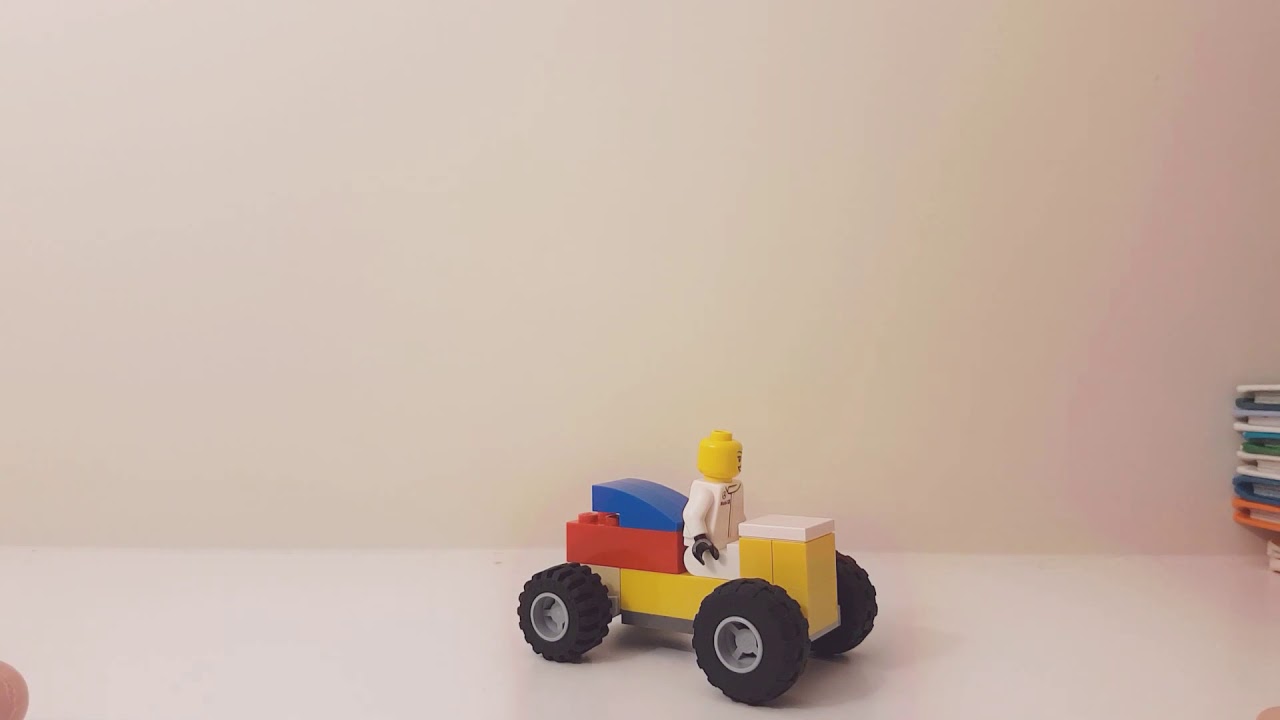 How to make a basic little Lego car - YouTube