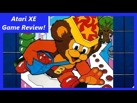 Crystal Castles Atari 8 Bit 400 800 XL XE Review The No Swear Gamer Ep ...