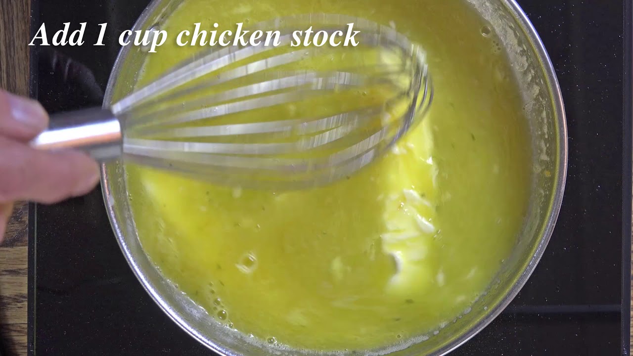 How to make garlic, parmesan butter sauce - YouTube