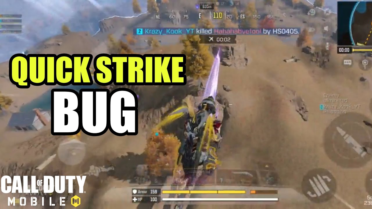 *NEW* Codm Quick Strike Class Bug Season 3 Rush - YouTube
