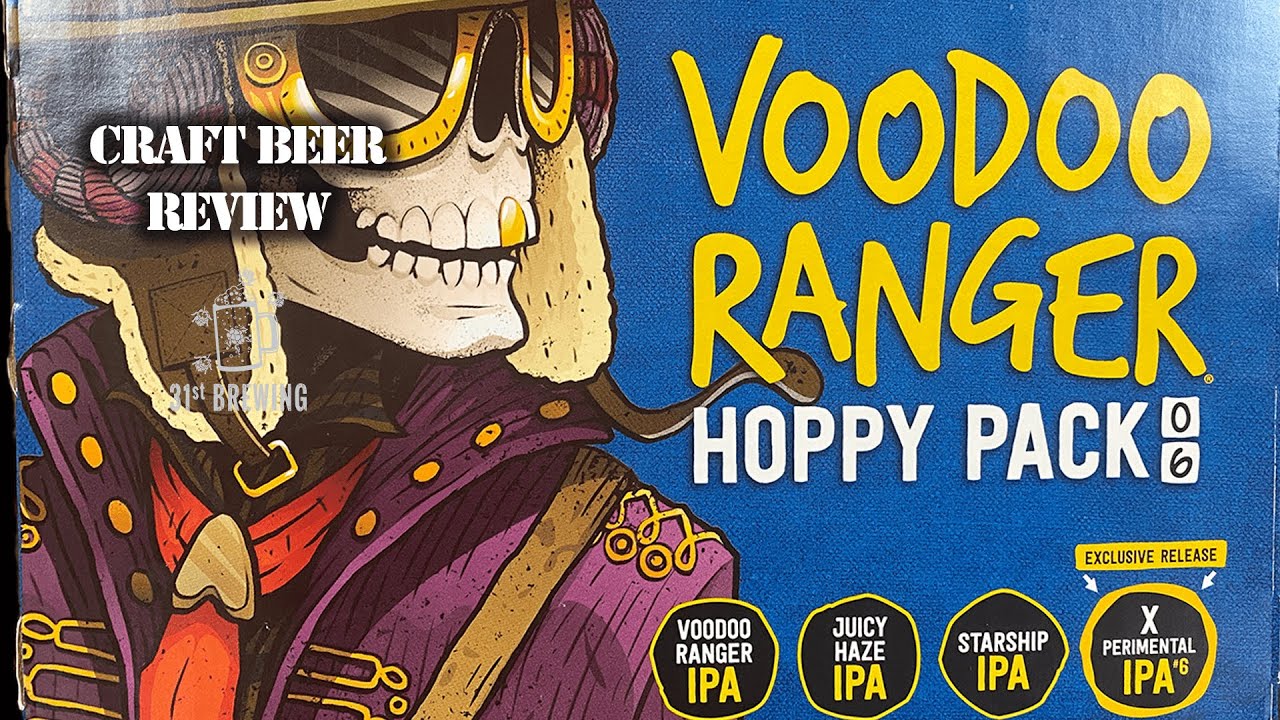 New Belgium Voodoo Ranger Hoppy Pack No 6 Review - YouTube