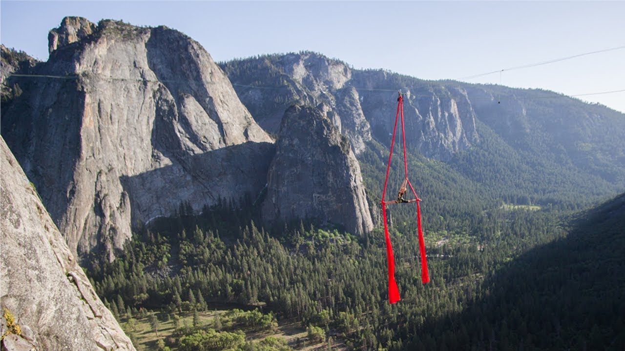 Bigwall Silks and other Aerial Adventures - YouTube