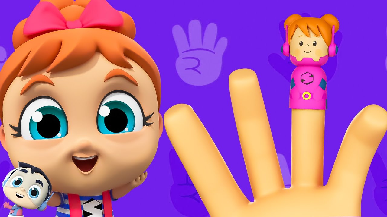 Finger Family Adventure Nursery Rhyme for Babies - YouTube