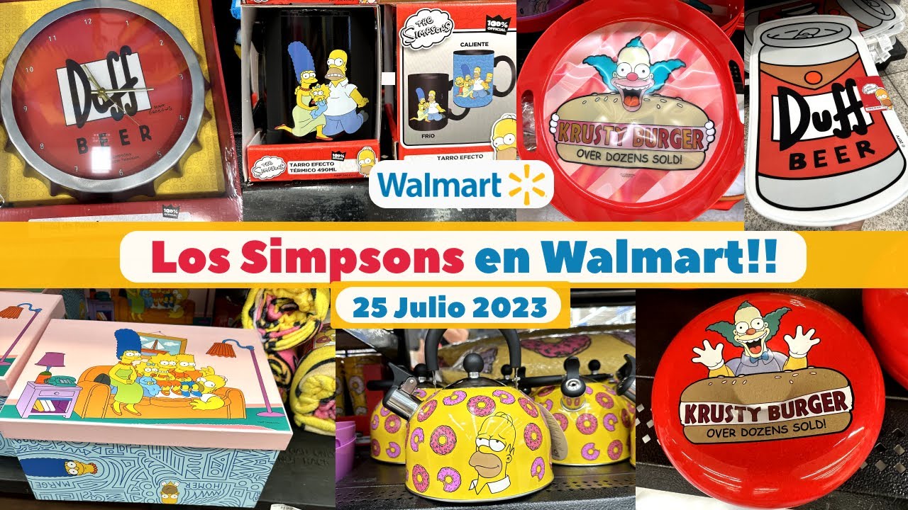 Los Simpsons en Walmart!!!😱 | 2023 | #comprasefectivas #walmart2023 # ...