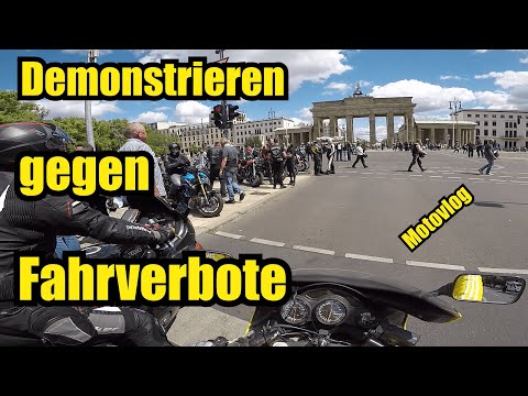 Motorrad-Demo 12.07.2020 Berlin - Motovlog #62
