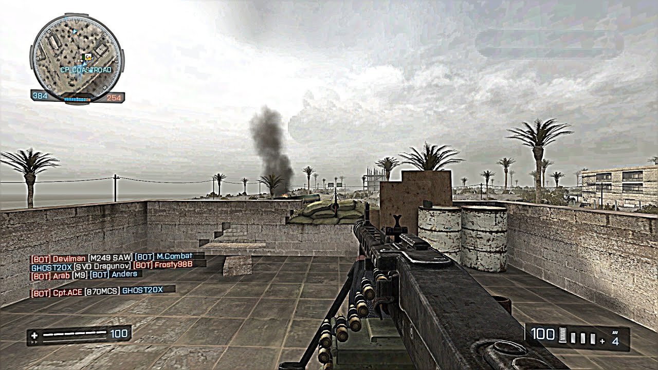 AL- ANBAR MEC battlefield 2 heat of battle Gameplay - YouTube