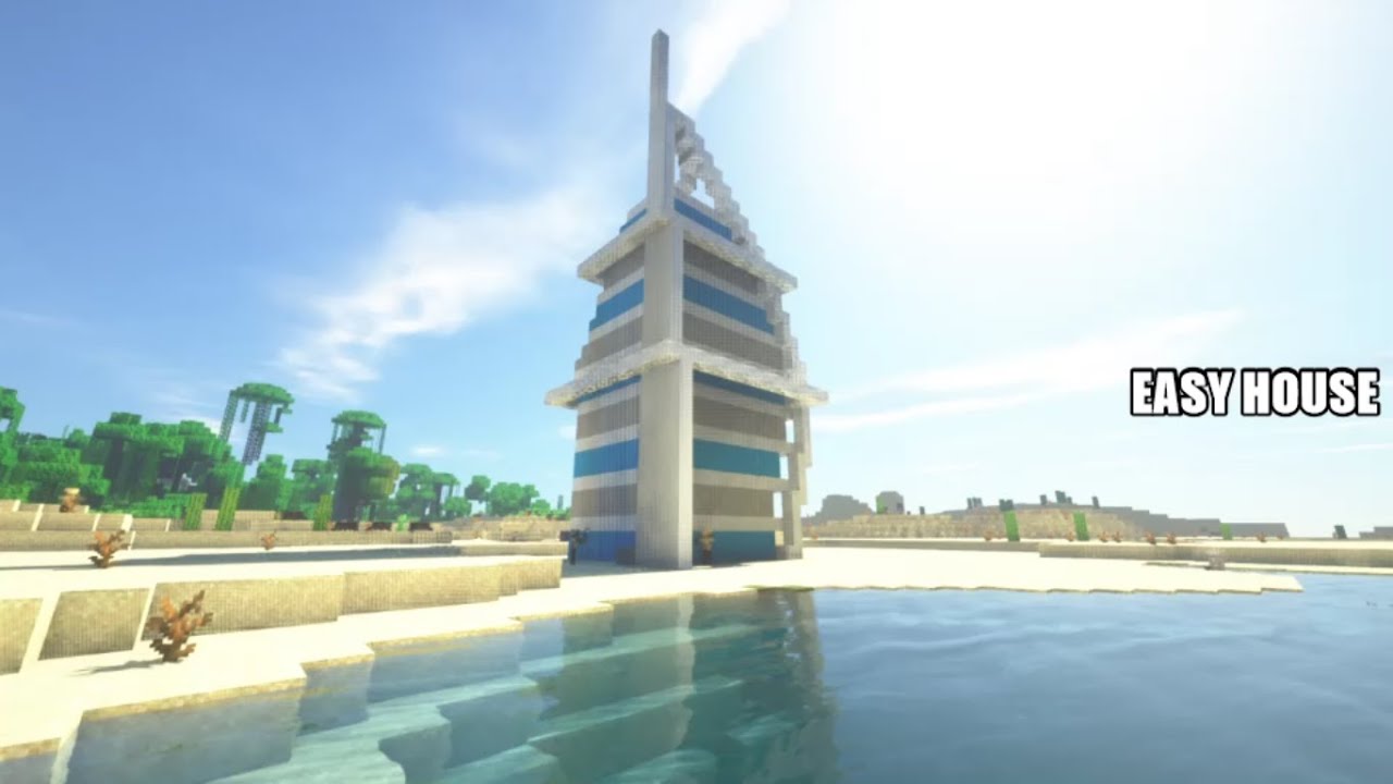 I MADE LUXURY HOTEL IN MINECRAFT - YouTube