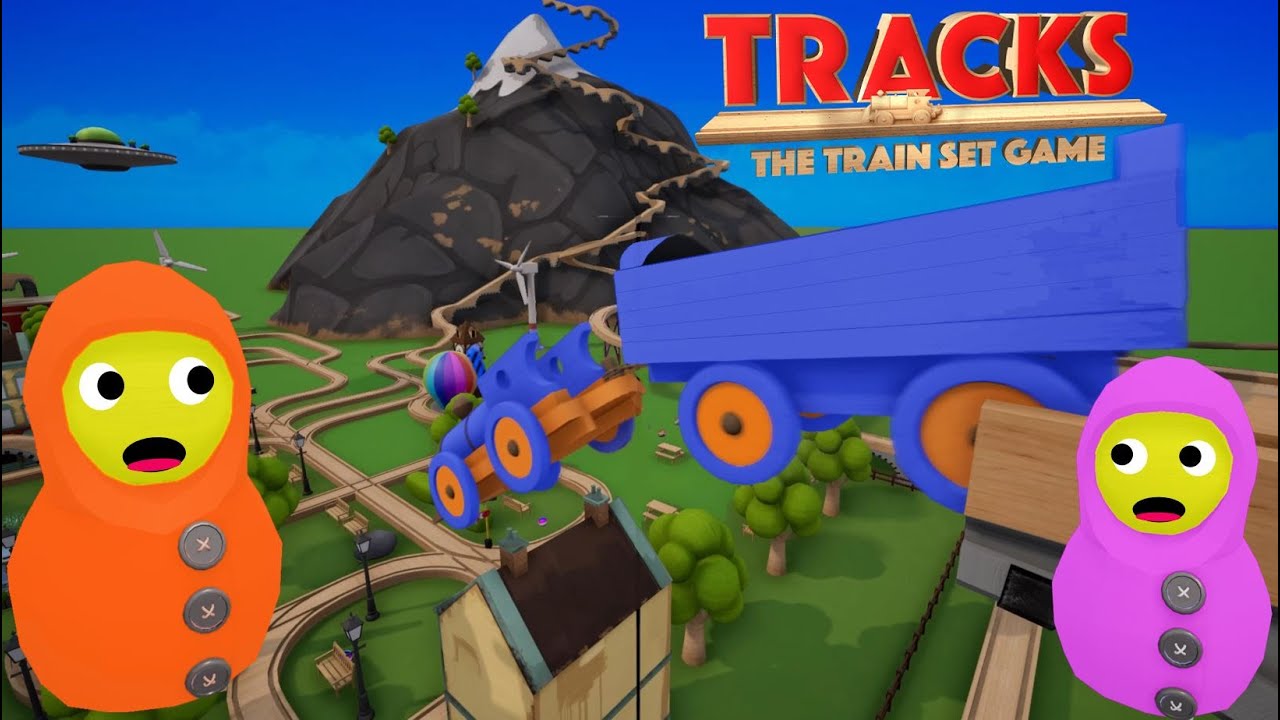 WE WENT OFF THE RAILS IN TRACKS THE TRAIN SET GAME - YouTube