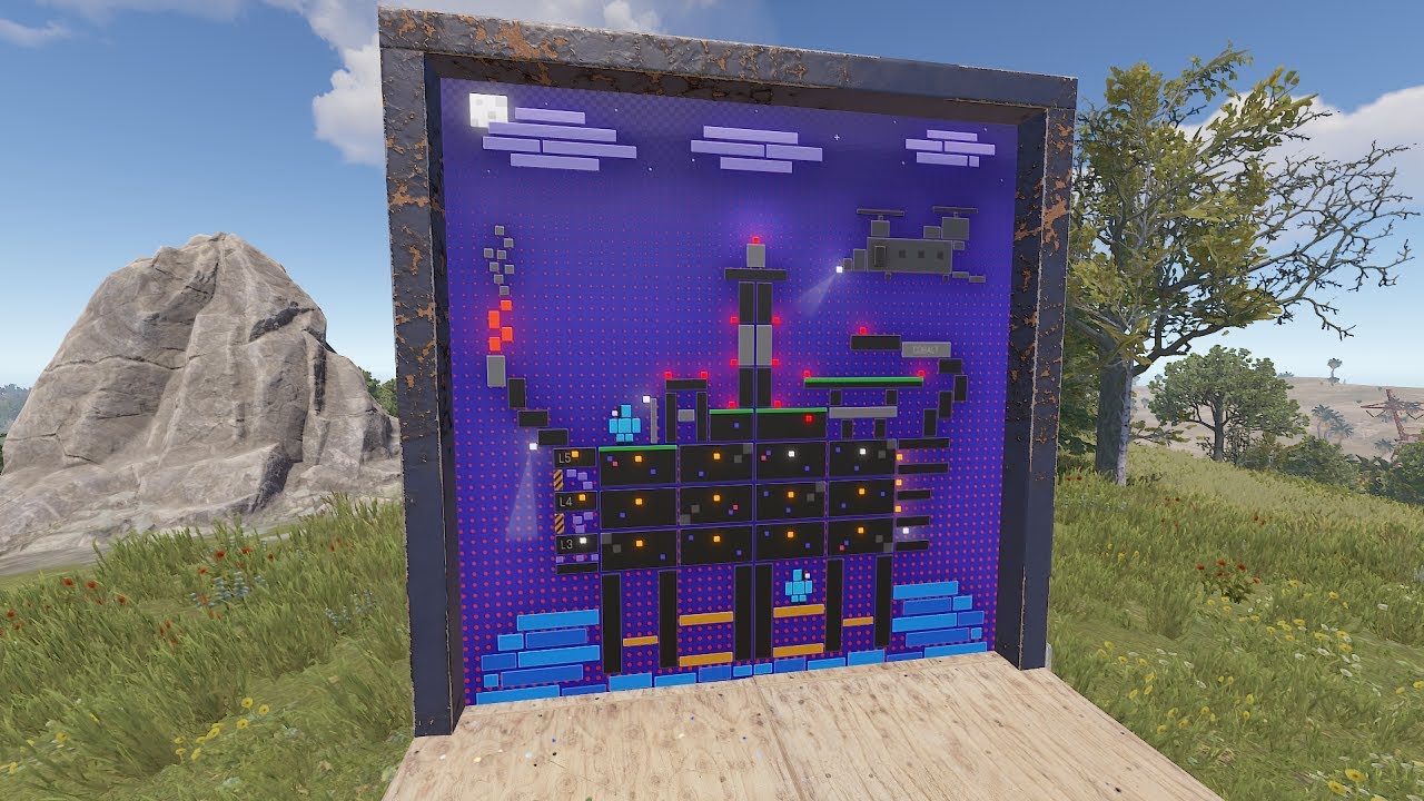 RUST SKIN SPOTLIGHT - Blocky Rig Garage Door - 2,35€ - YouTube