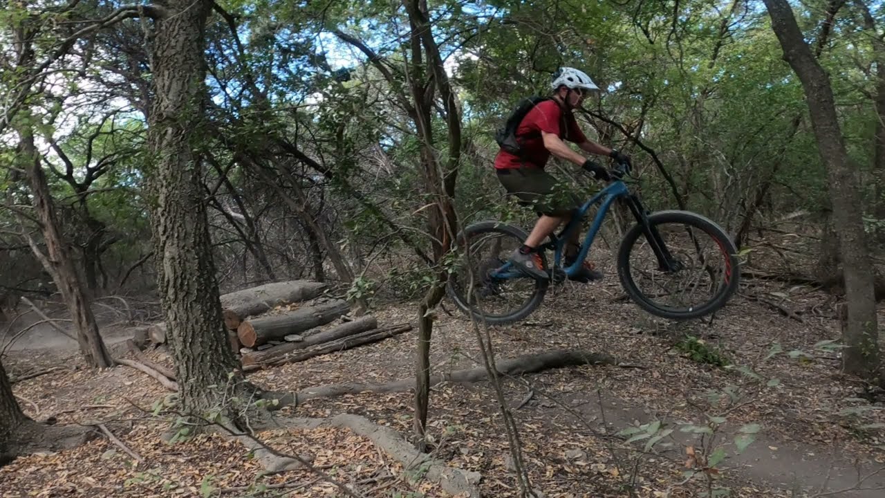 Three ways to hit this Log Jump at walnut Creek - YouTube
