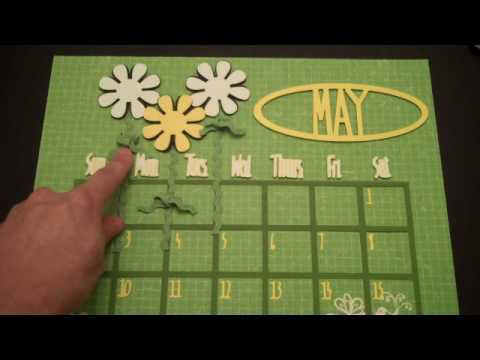 Designer's Calendar Series-May - YouTube
