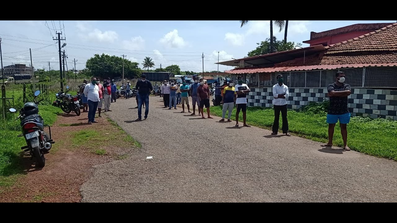 #Zuarinagar | Massive testing underway at the biggest slum in Goa - YouTube
