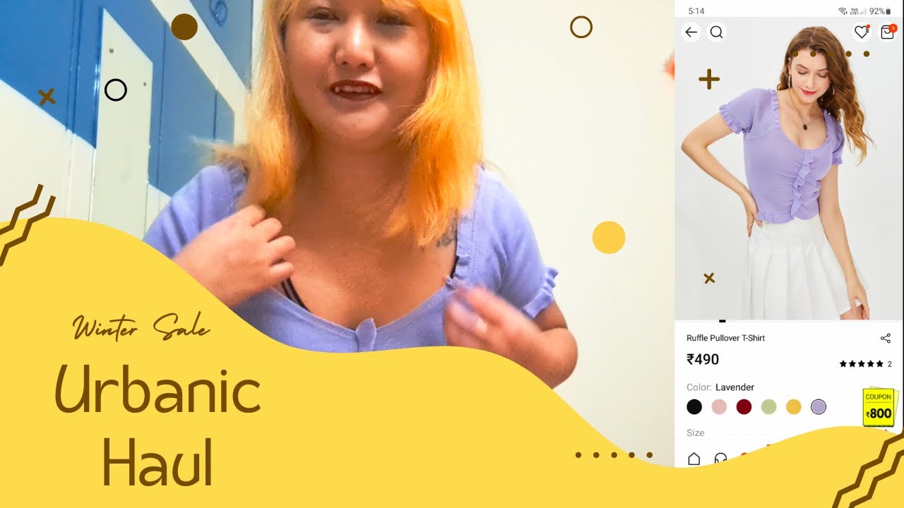 URBANIC Haul | Trendy Tops From Urbanic | Shopping Vlog - YouTube