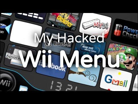 My Hacked Wii Menu - YouTube