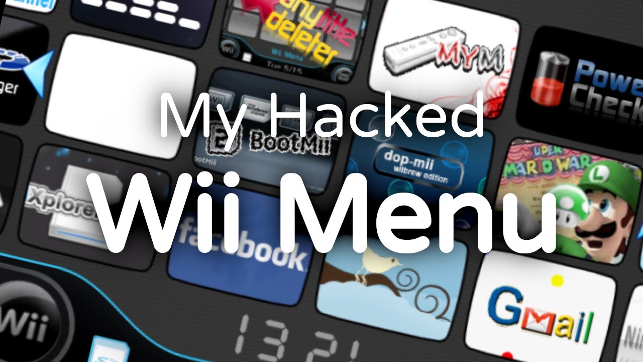 My Hacked Wii Menu - YouTube