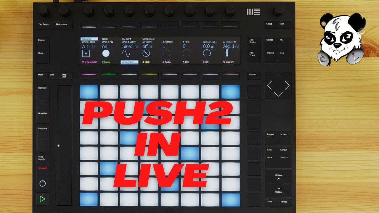 PUSH2 IN LIVE, jouer en live sur le push2 sans se servir de l ...