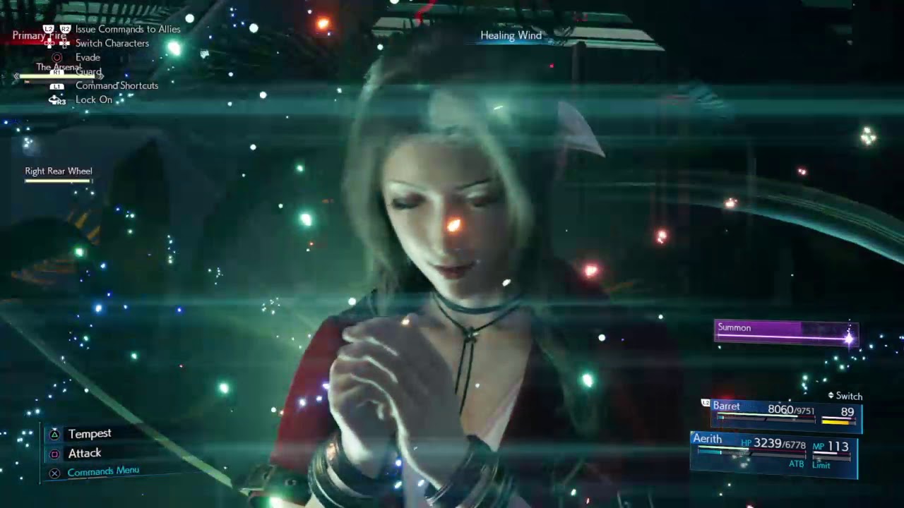 Final Fantasy VII Remake (Hard Mode) - Chapter 17 - The Arsenal Boss ...