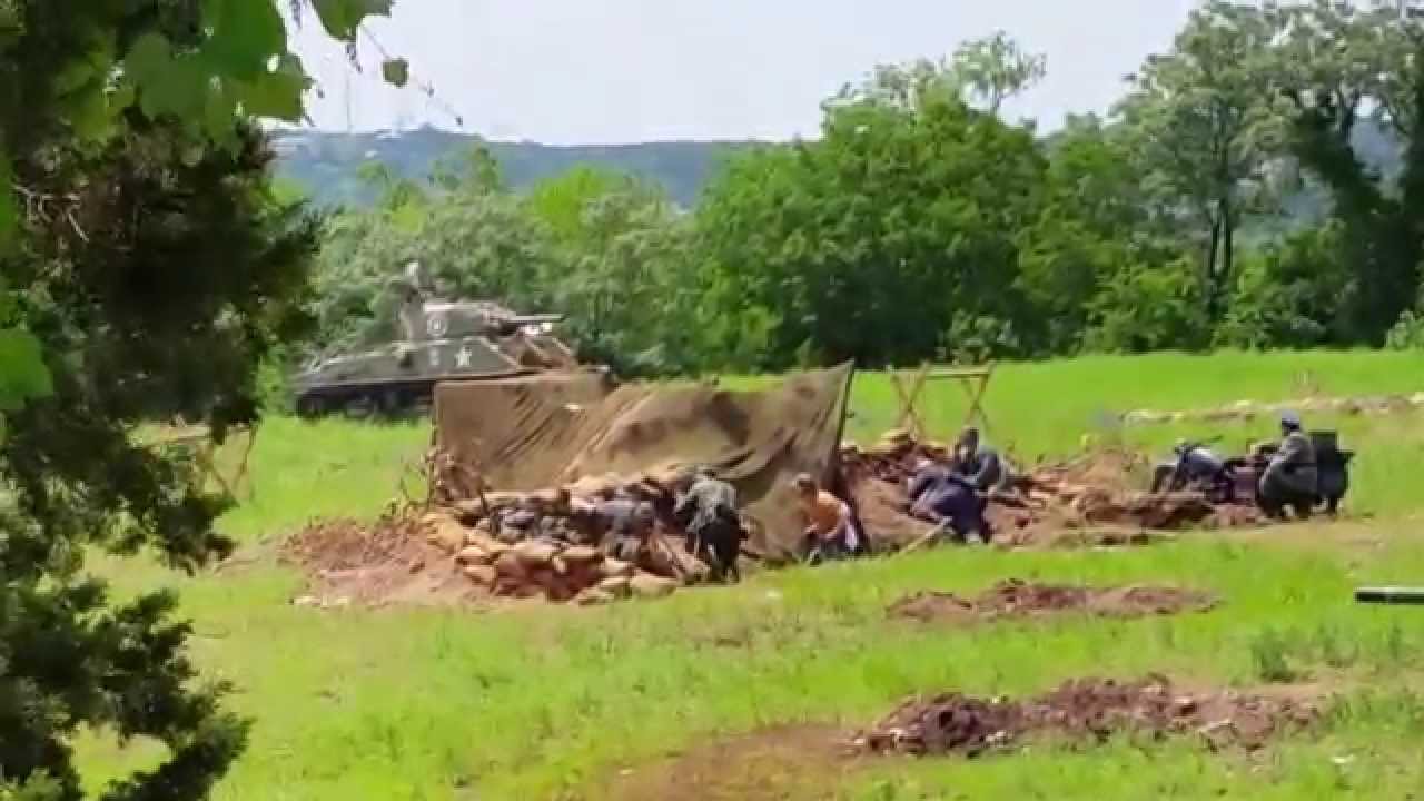 World War 2 Reenactment at Camp Mabry, Austin, TX - YouTube