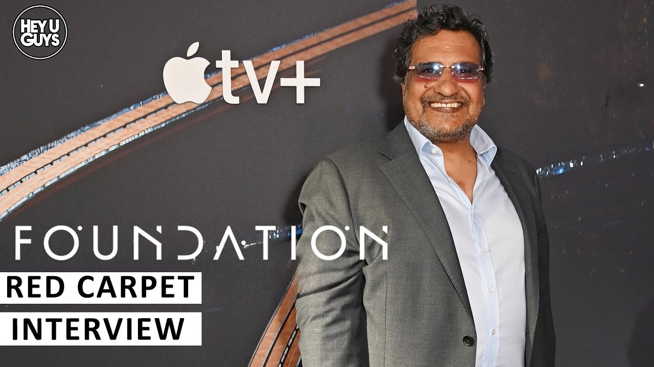Kulvinder Ghir - Foundation Season 2 UK Premiere Interview - YouTube