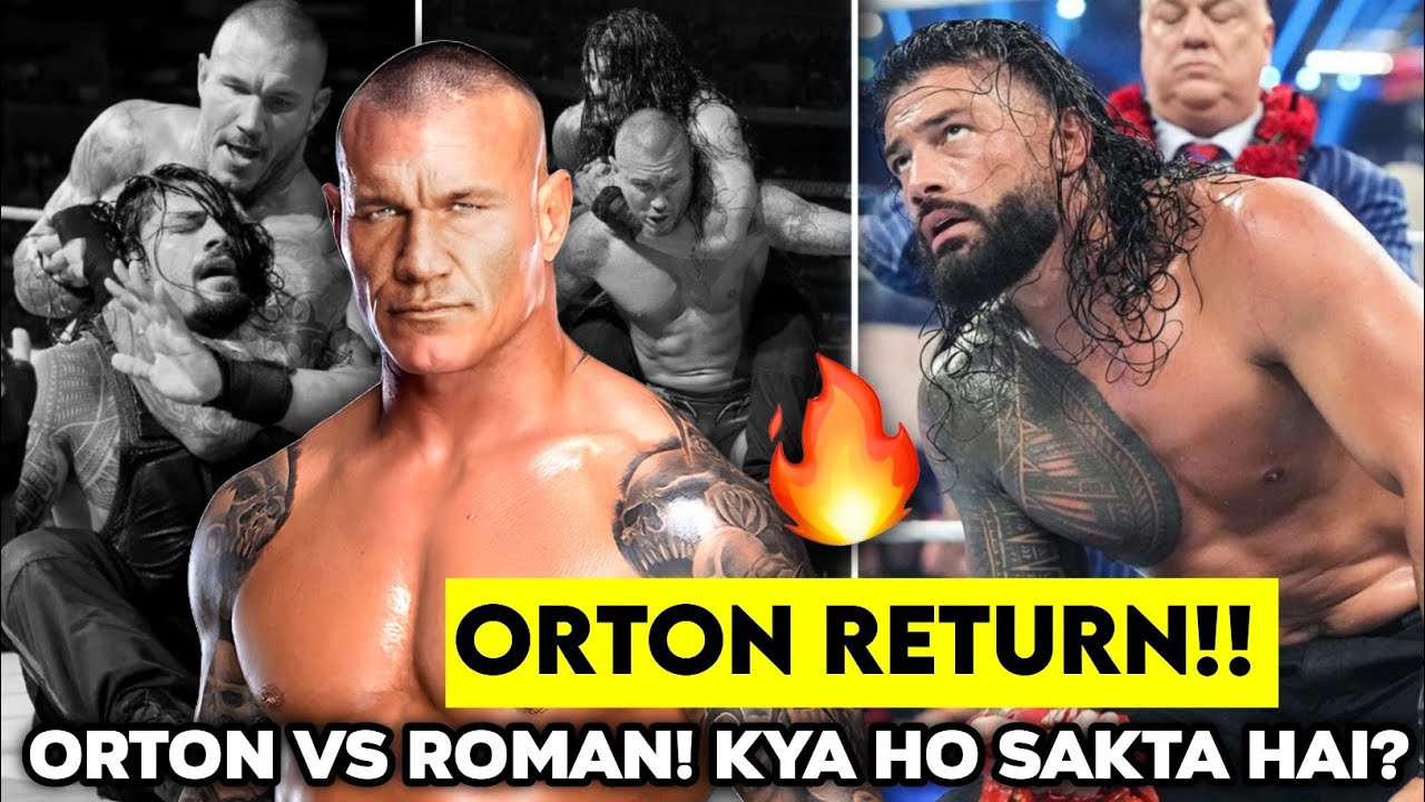 What if Randy Orton vs Roman Reigns happened?... ,Return From injury?🤕 ...