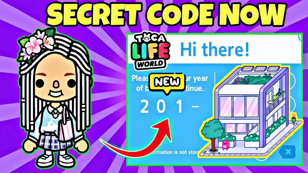 *NEW CODE*Toca Life World / Toca Boca Story / Toca Life Hacks / toca ...