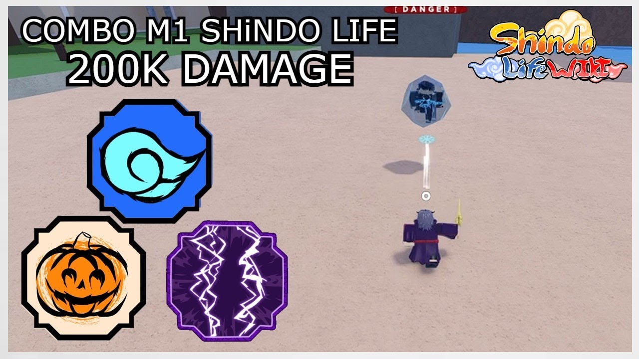 Combo M1 SHINDO LIFE 200K DAMEGE #roblox #shindolife - YouTube