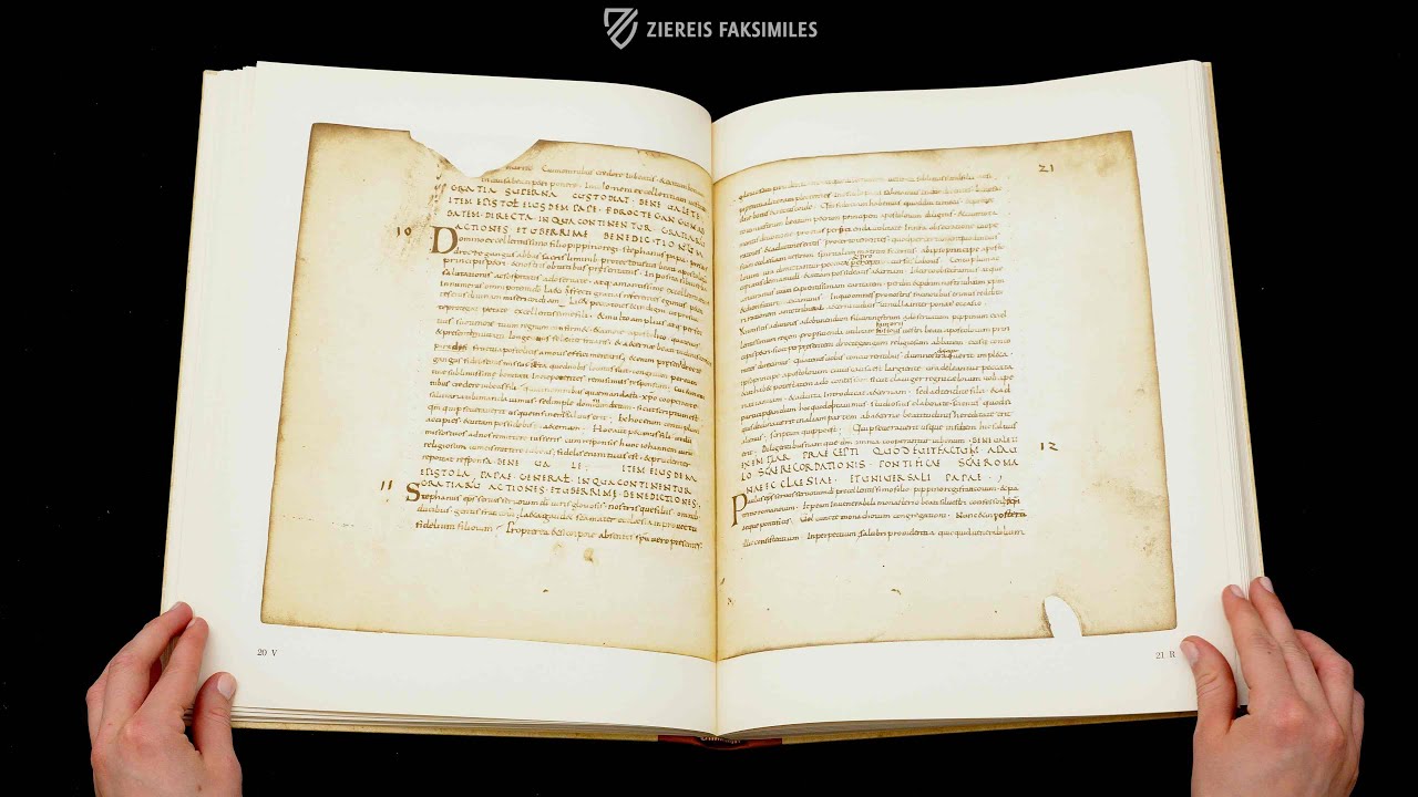 THE CODEX EPISTOLARIS CAROLINUS - Browsing Facsimile Editions (4K / UHD ...