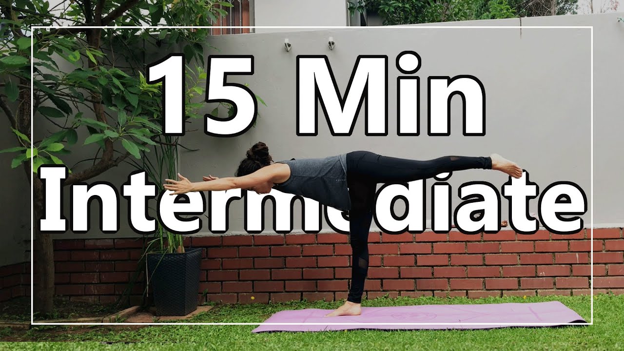 Intermediate core balance Yoga flow. Toned body. - YouTube