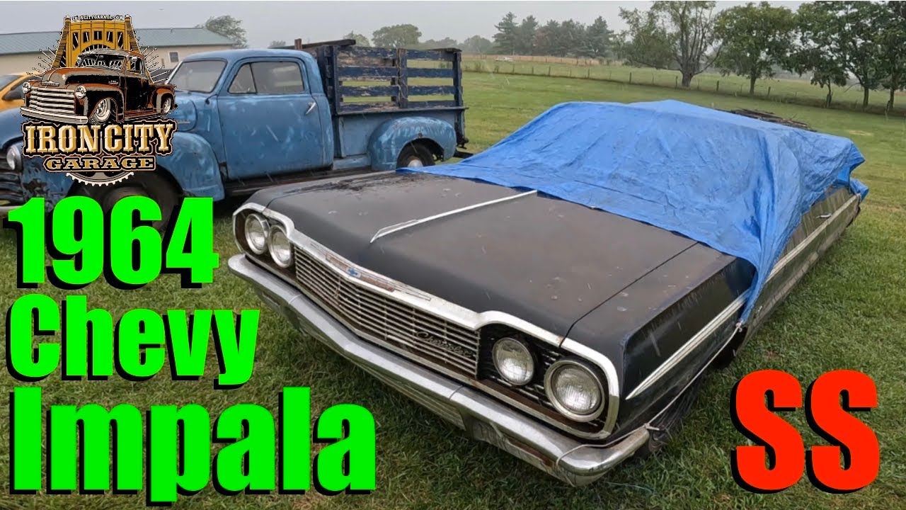 1964 Chevy Impala Pick up, Barn find! Fresh off Kentucky farm. - YouTube