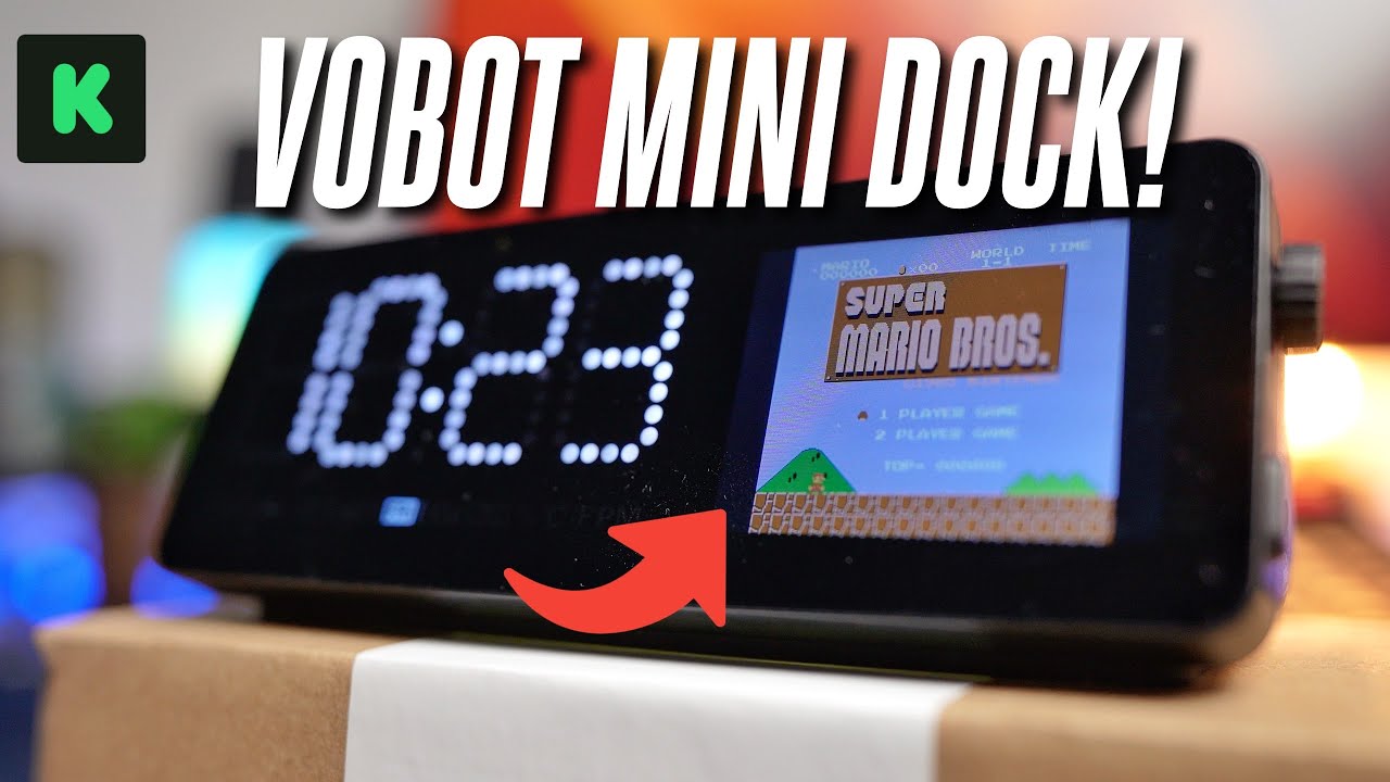 Vobot Mini Dock Review! A PC Docking station with a Screen! - YouTube
