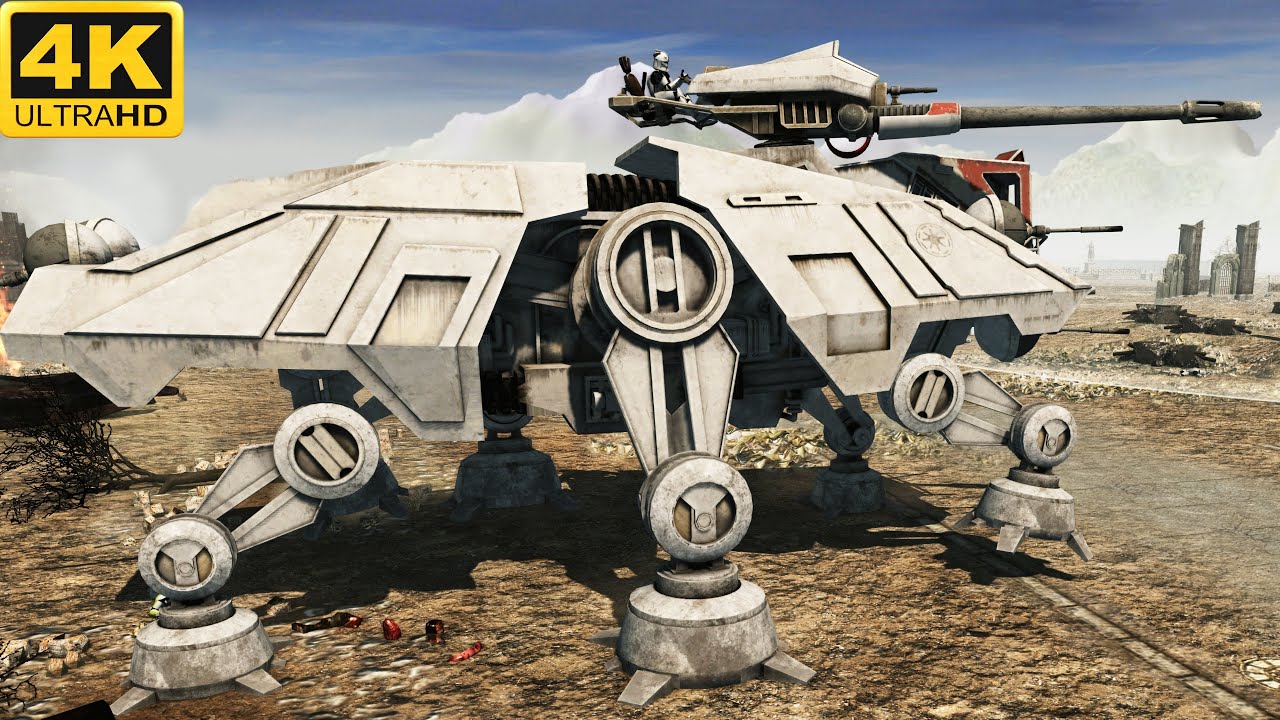 Galactic Republic vs Battle Droids - Men of War: Star Wars Mod (4K ...