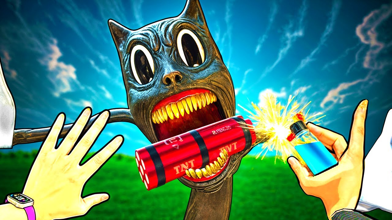 TORTURANDO a CARTOON CAT (Bonelab VR Mods) - YouTube