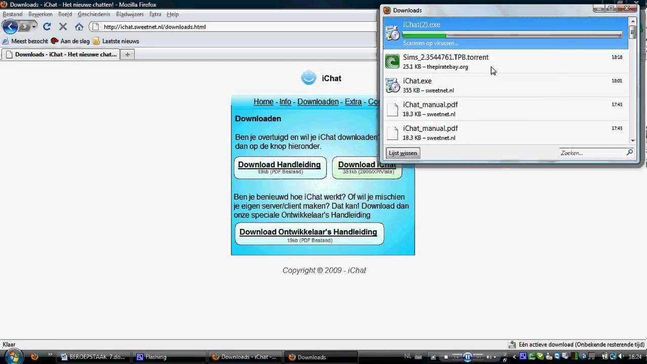 How download & Install Ichat - YouTube
