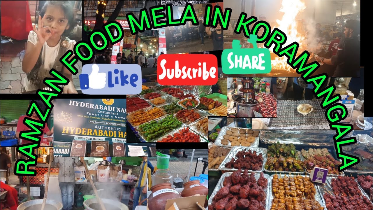 Must see ramzan food mela in Koramangala 👌🤤🔥 #ramadan2025 #foodmela ...