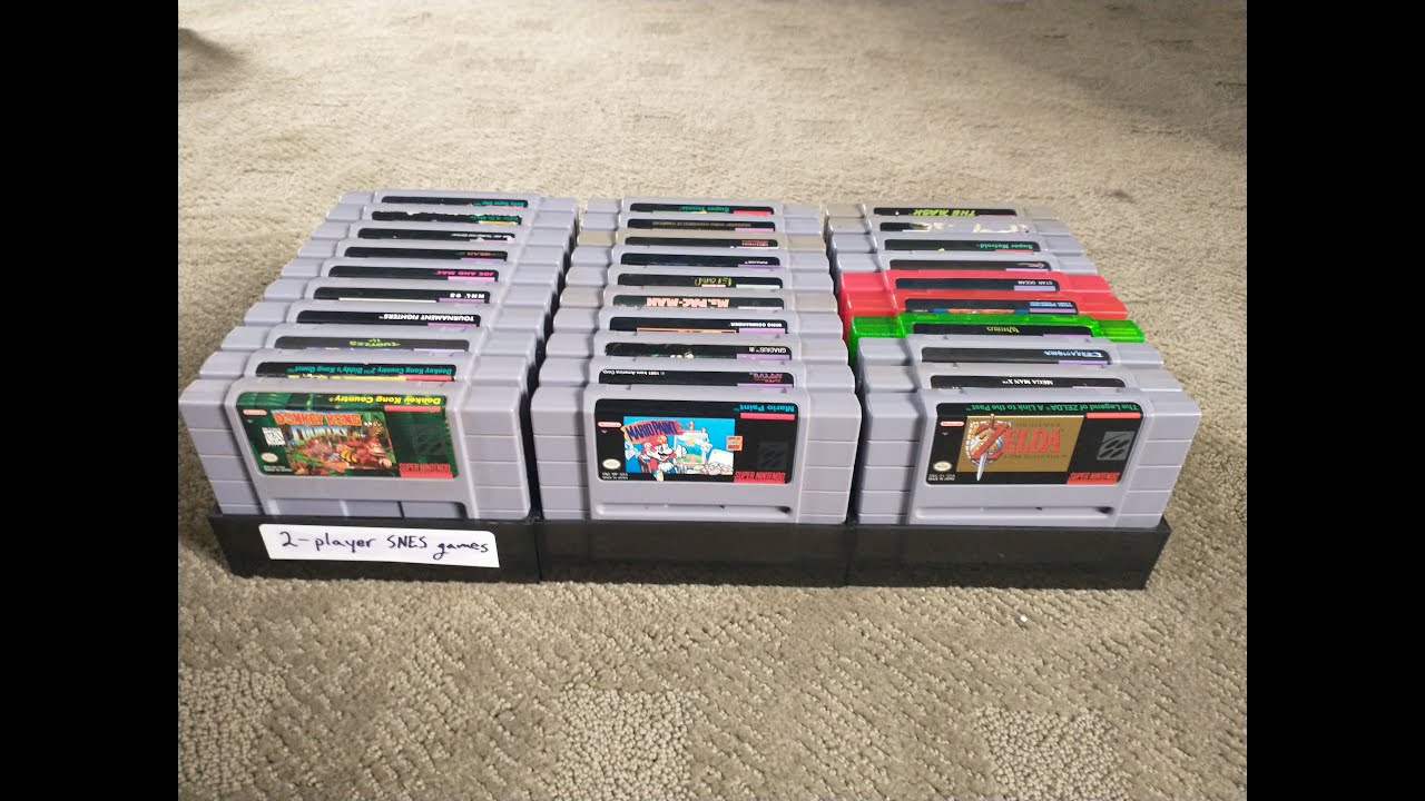SNES game collection review - YouTube