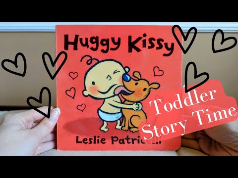 Huggy Kissy by Leslie Patricelli ~ Read Aloud~Toddler Story Time - YouTube