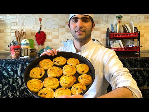 Kəsmikli Şirniyyat.Rahat Hazirlanan Kesmikli Rulet