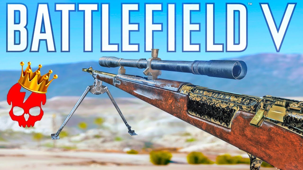 The KING of HEADSHOTS Battlefield 5 Krag - YouTube