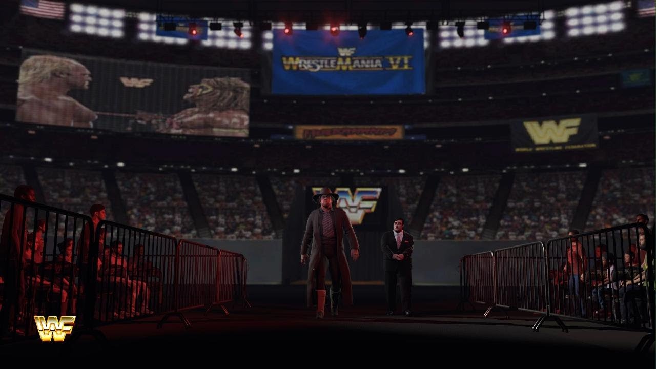WWE 2K23_Wrestlemania 6 The Undertaker vs Jimmy Snuka - YouTube