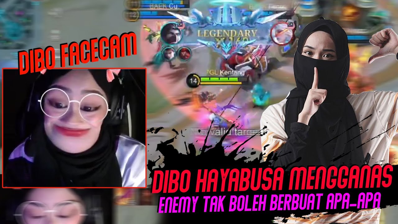 Dibo Hayabusa Mengganas Di Land Of Dawn !! Dibo Facecam Live !! Mobile ...