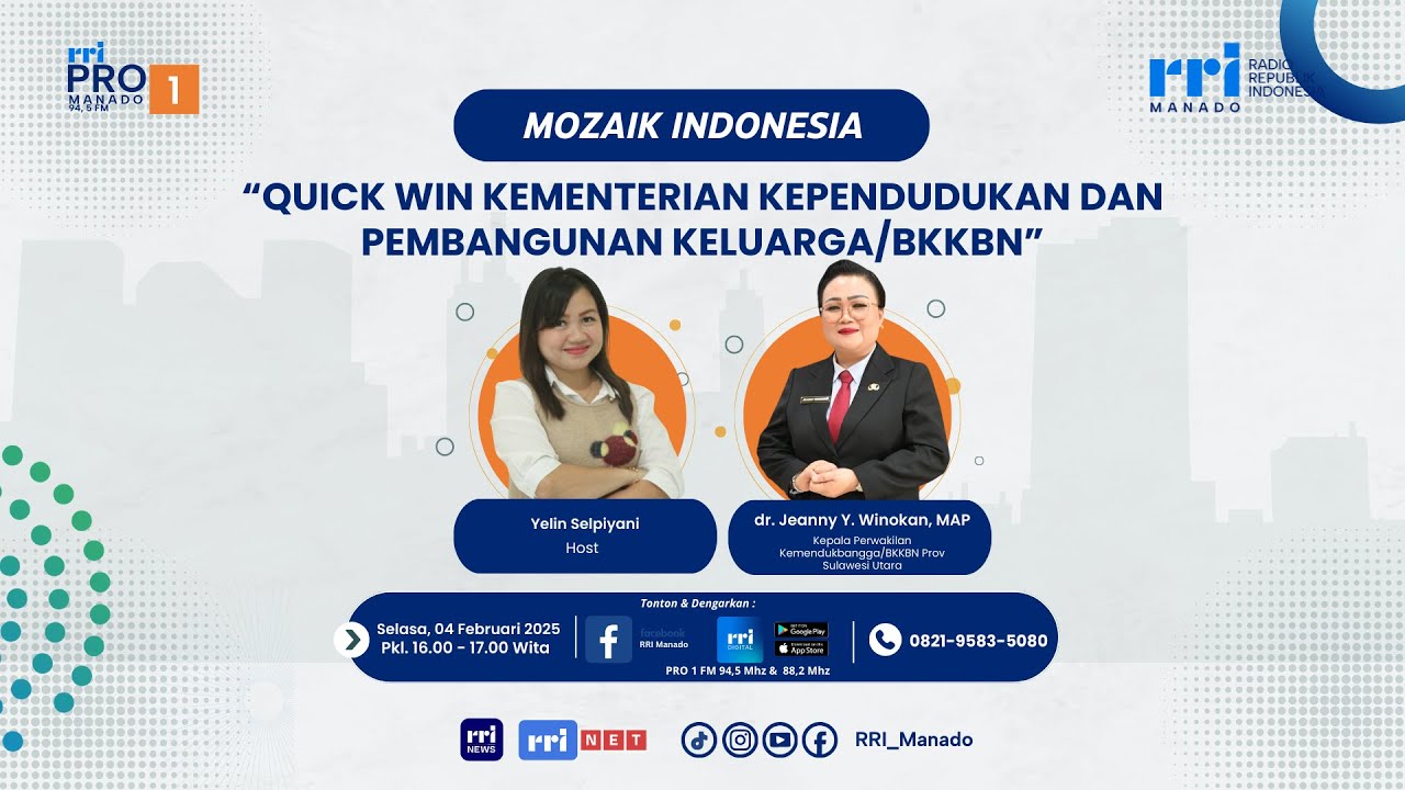 Mozaik Indonesia : Quick Win Kementerian Kependudukan Dan Pembangunan ...